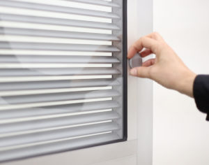Insulating Glass Unit with Operable Louvers - Unicel Architectural