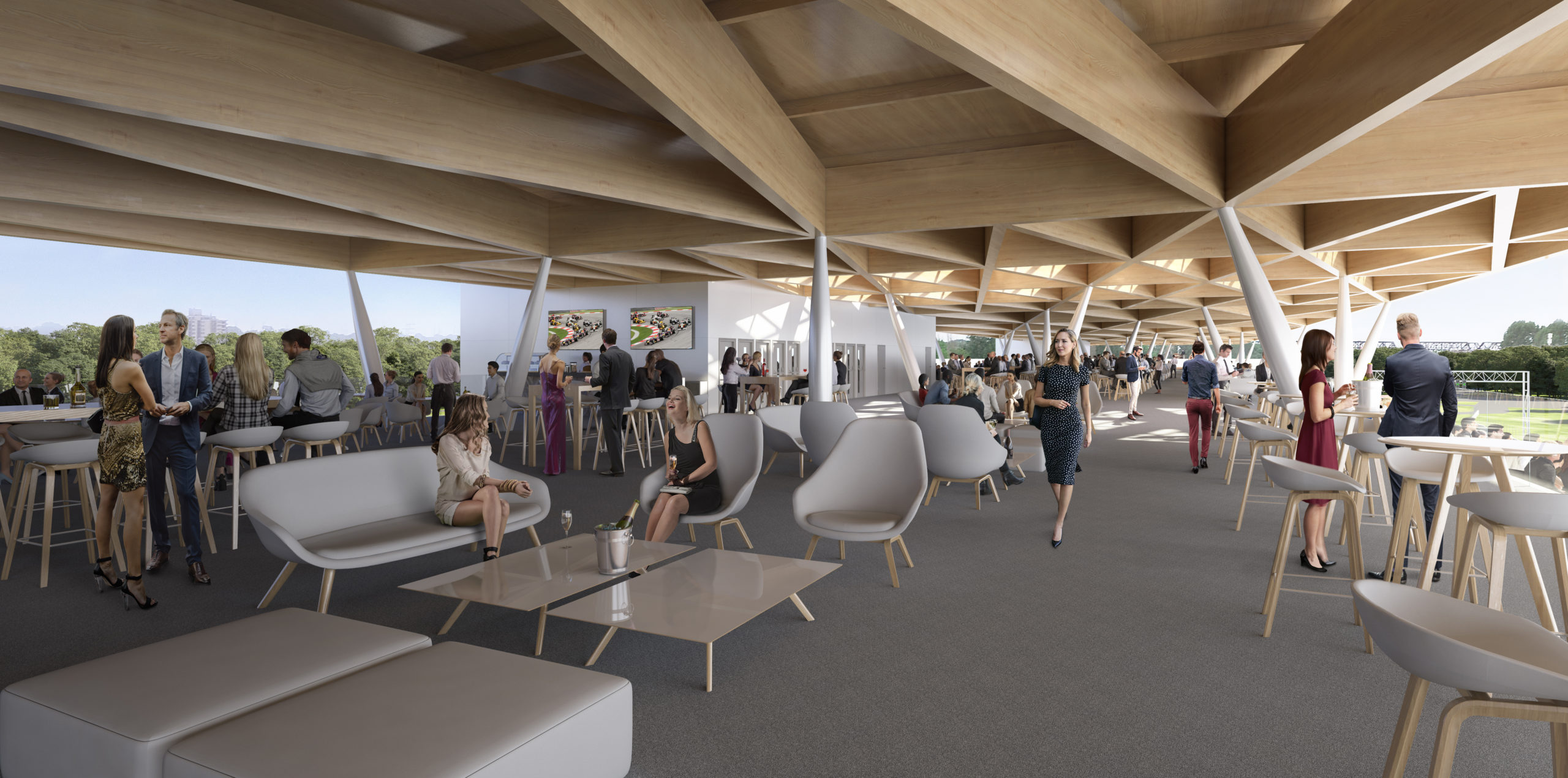 F1 Montreal Grand Prix Paddocks | Unicel Architectural