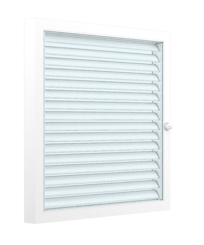 Insulating Glass Unit with Operable Louvers - Unicel Architectural