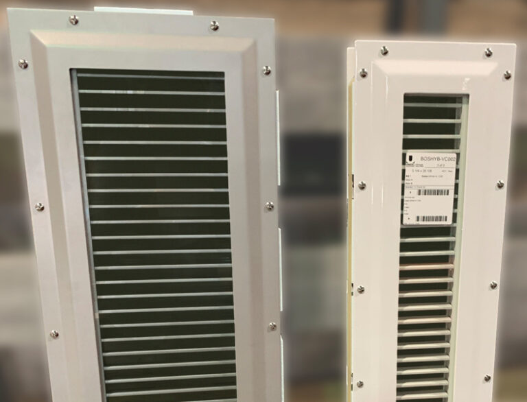 Fire-Rated Vision Control® Integrated Louvers - Unicel Architectural